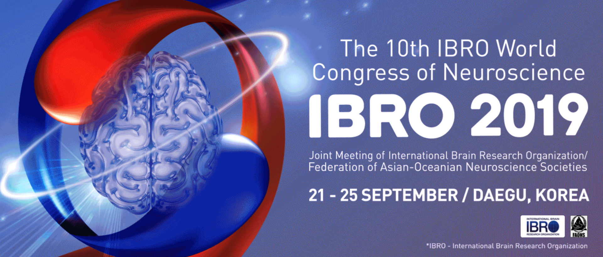 The 10th IBRO World Congress of Neuroscience, 21-25 September 2019 ...